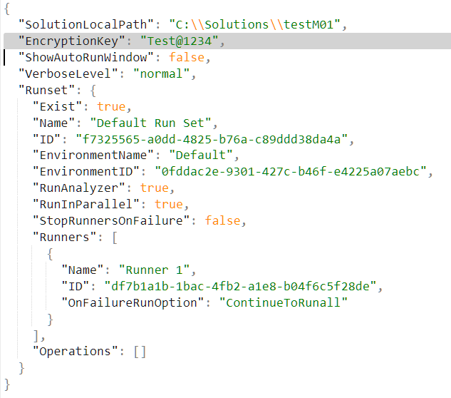 Solution Passwords Encryption Key